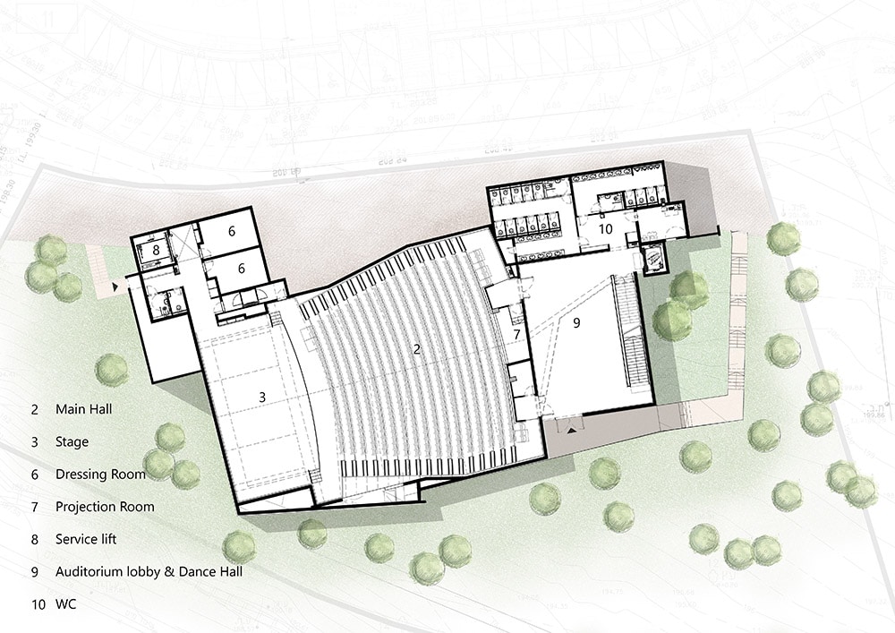 Hall & Cultural Center – Yemin Orde Youth Village, Israel | Knafo ...