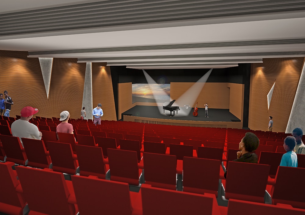 Hall & Cultural Center – Yemin Orde Youth Village, Israel | Knafo ...