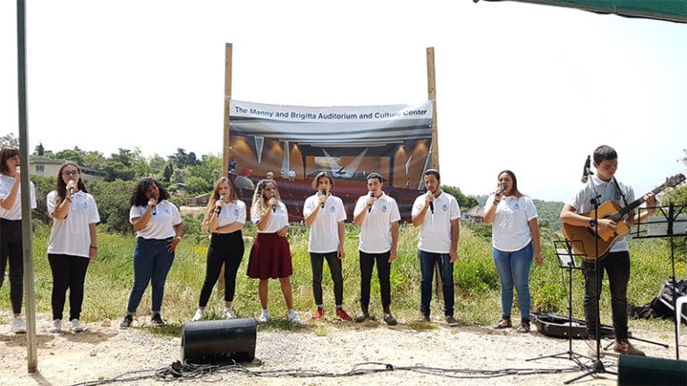 Inauguration of the Auditorium & Culture Center for the Yemin Orde ...